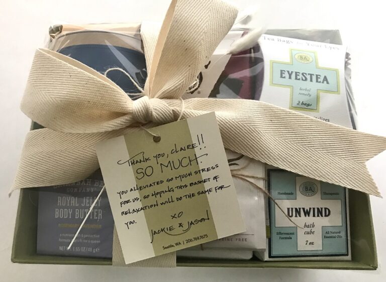 Time Out Basket from bumble B design, Seattle